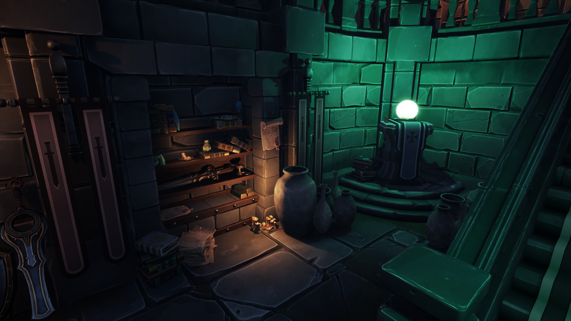 Stylized Dungeon Castle
