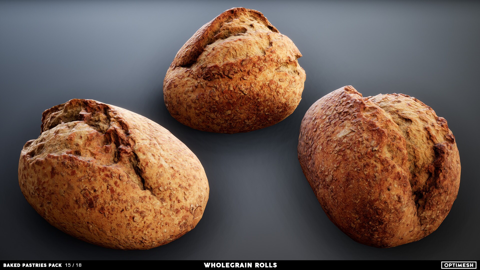 Breads, Rolls, Buns and Baguettes Food Pack in Props - UE Marketplace