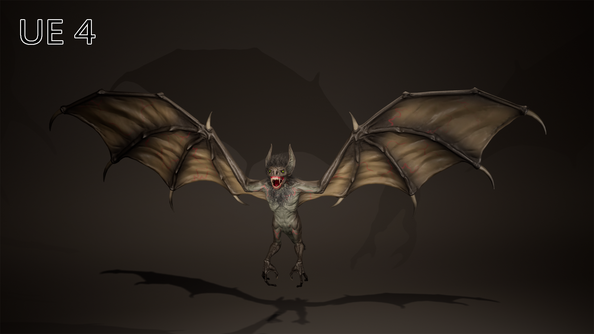 Bat Monster 02 in Characters - UE Marketplace