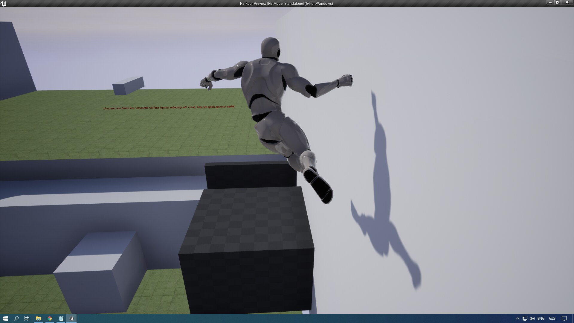 Simple parkour system in Blueprints - UE Marketplace