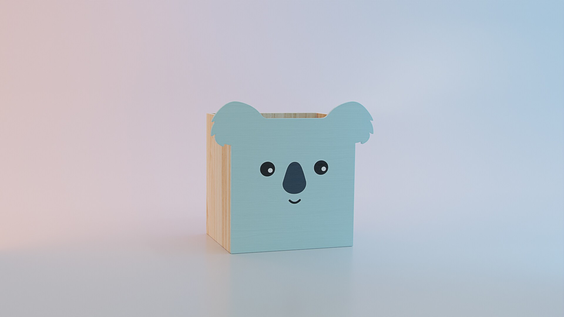 Kids Bookcase - Animal Storage Box：建築ビジュアライゼーション - UE マーケットプレイス