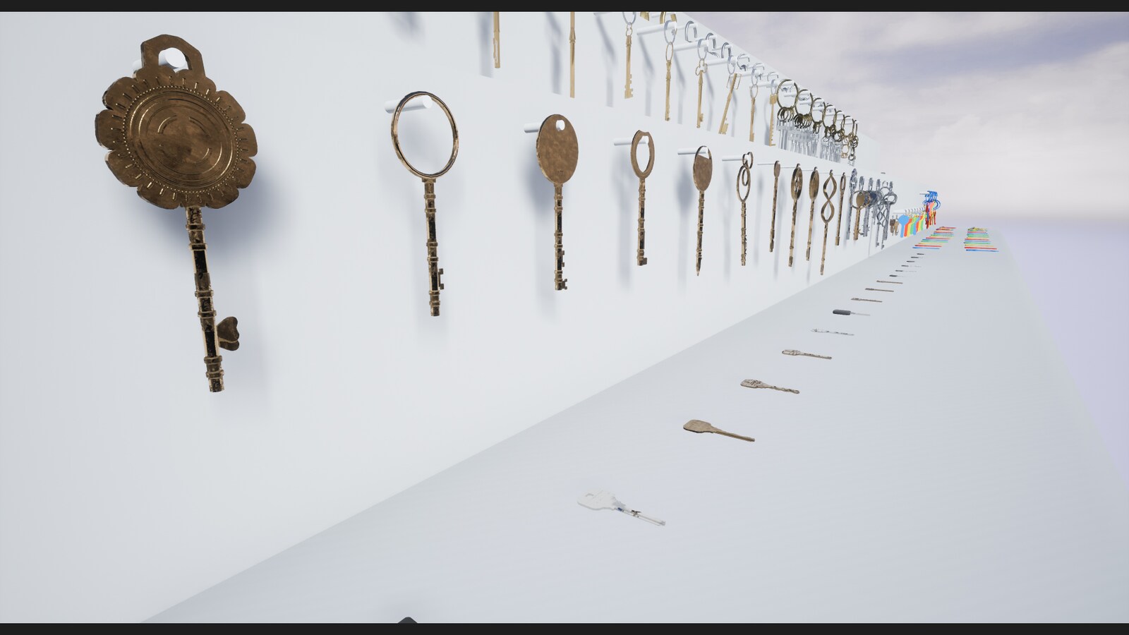 Simple Key Collection v.01 in Props - UE Marketplace