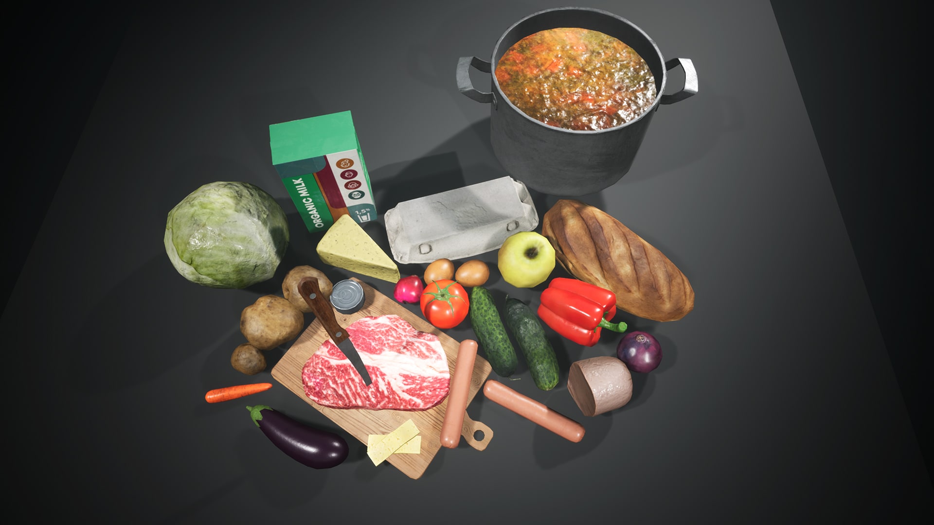 Food Props Pack in Props - UE Marketplace