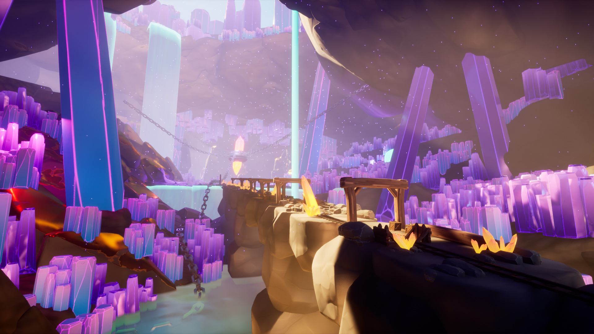 Stylized Modular Crystal Mine ASSET CLOUD Stylized Modular Crystal Mine ASSET CLOUD