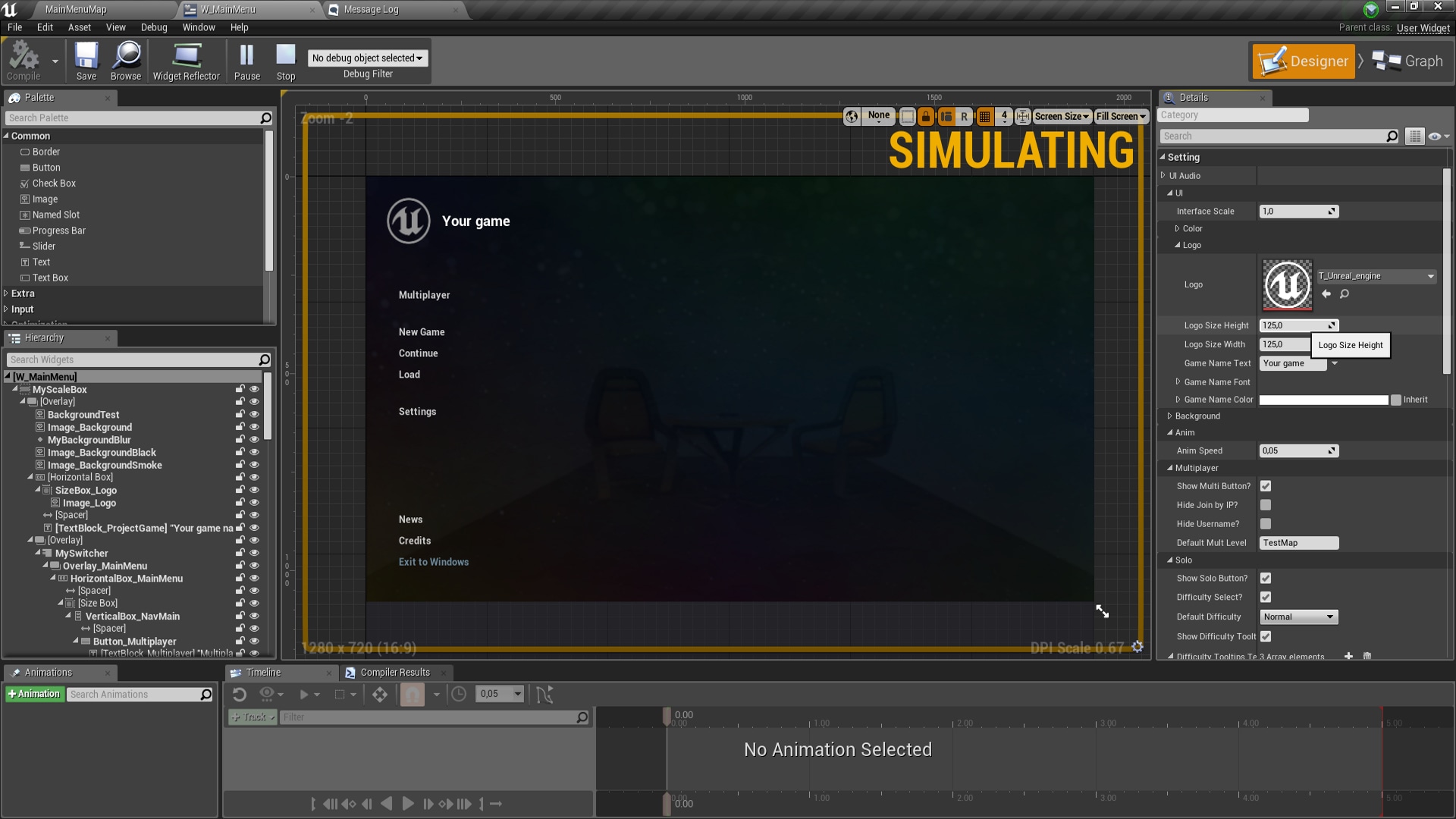 Complete Menu System Main Menu And Option Menu In Blueprints Ue Marketplace