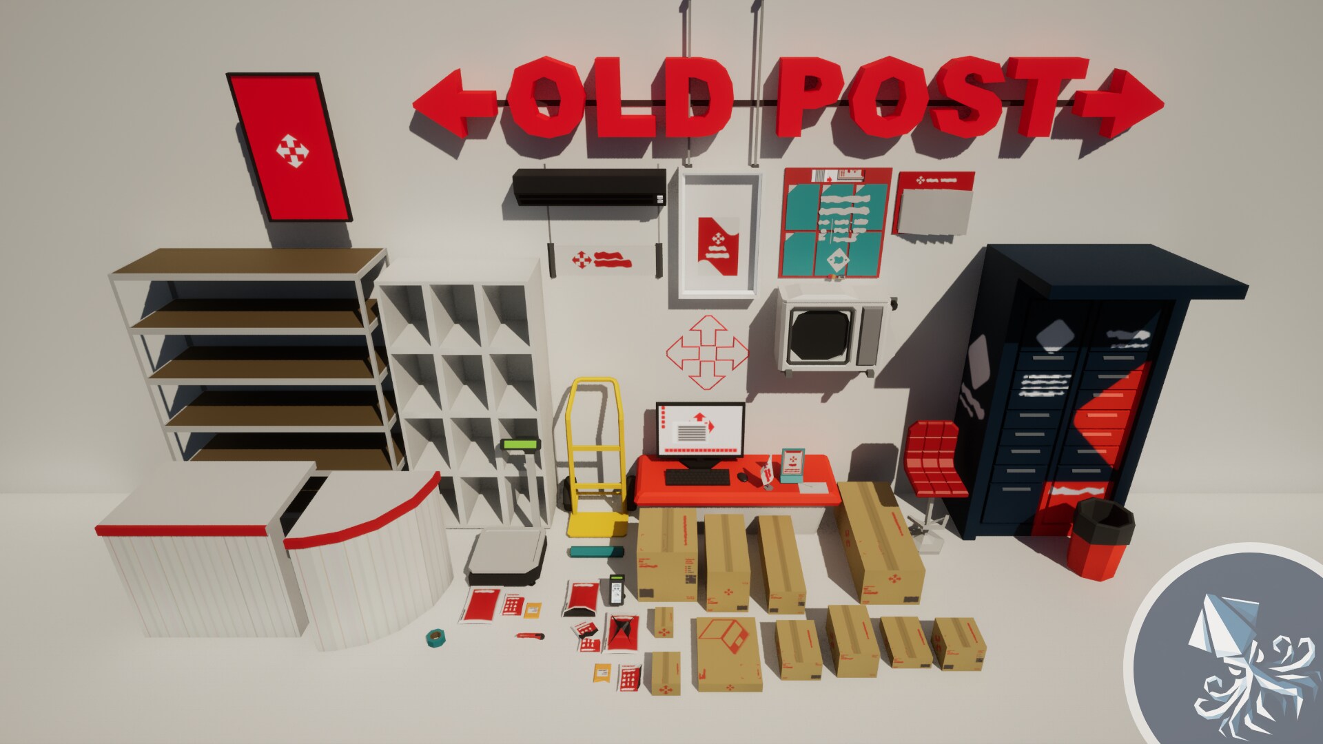 Postal office in Props - UE Marketplace
