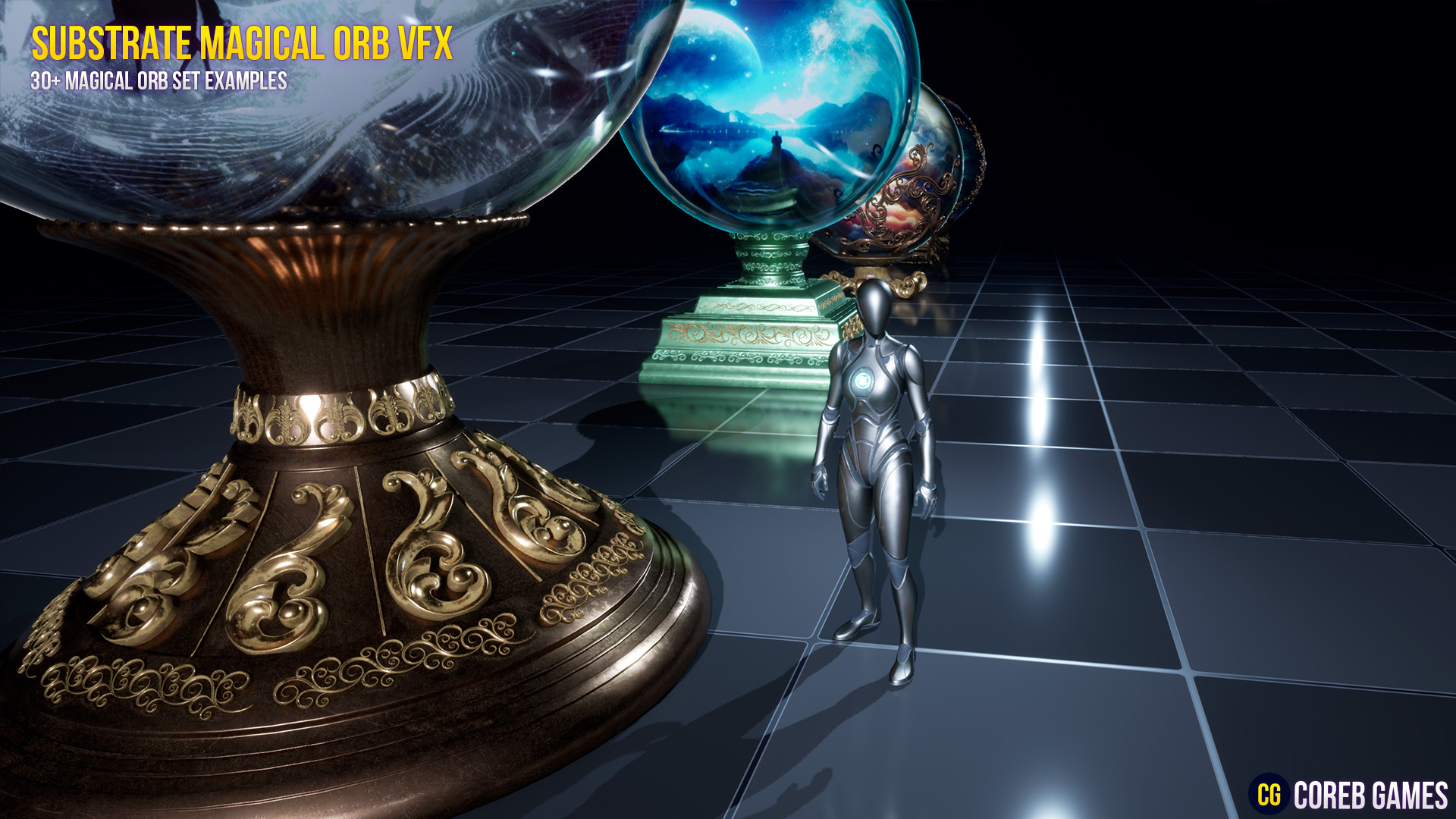 Substrate Magical Orb VFX Pack