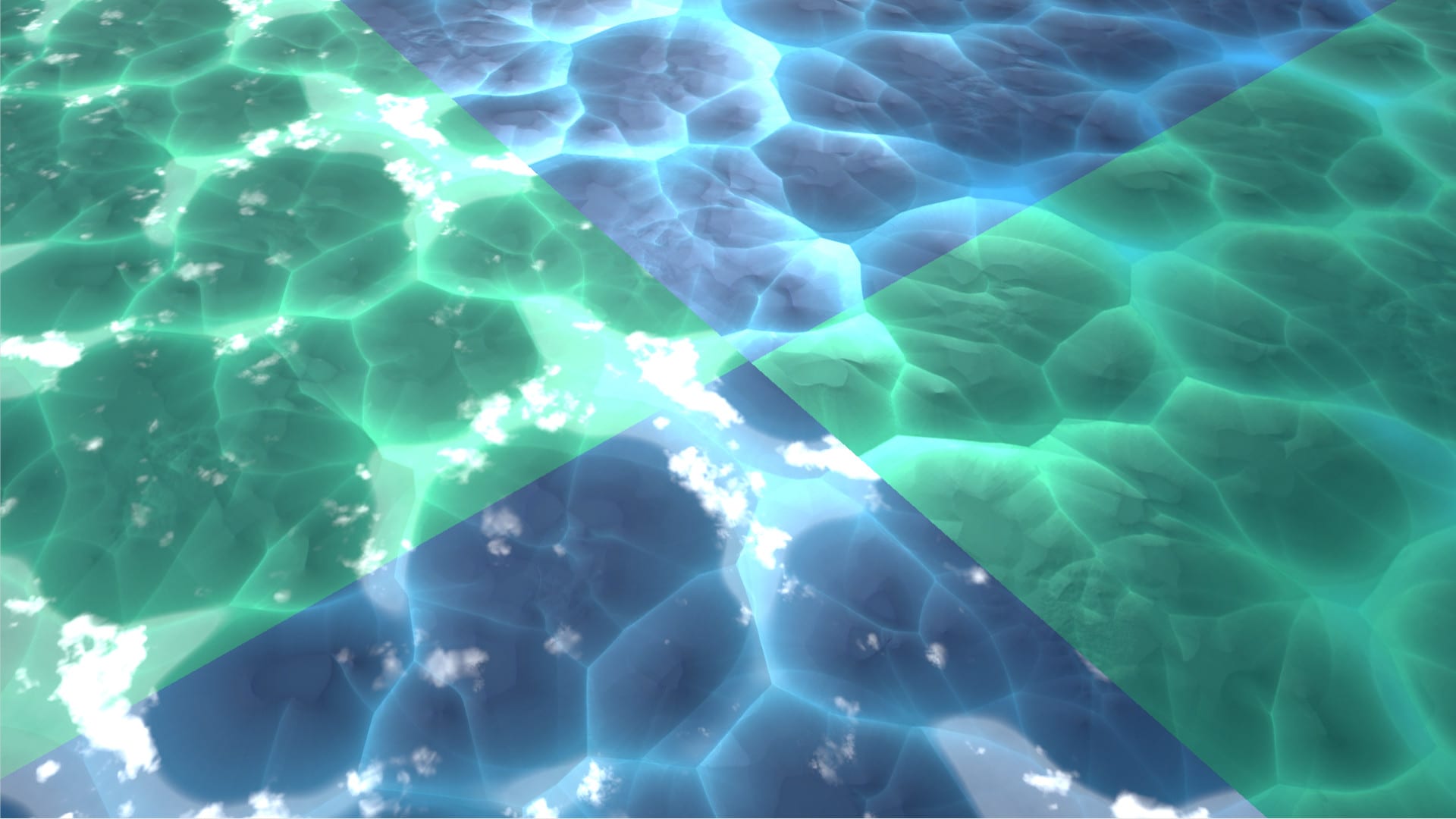 Stylized water and Ice materials in Materials - UE Marketplace