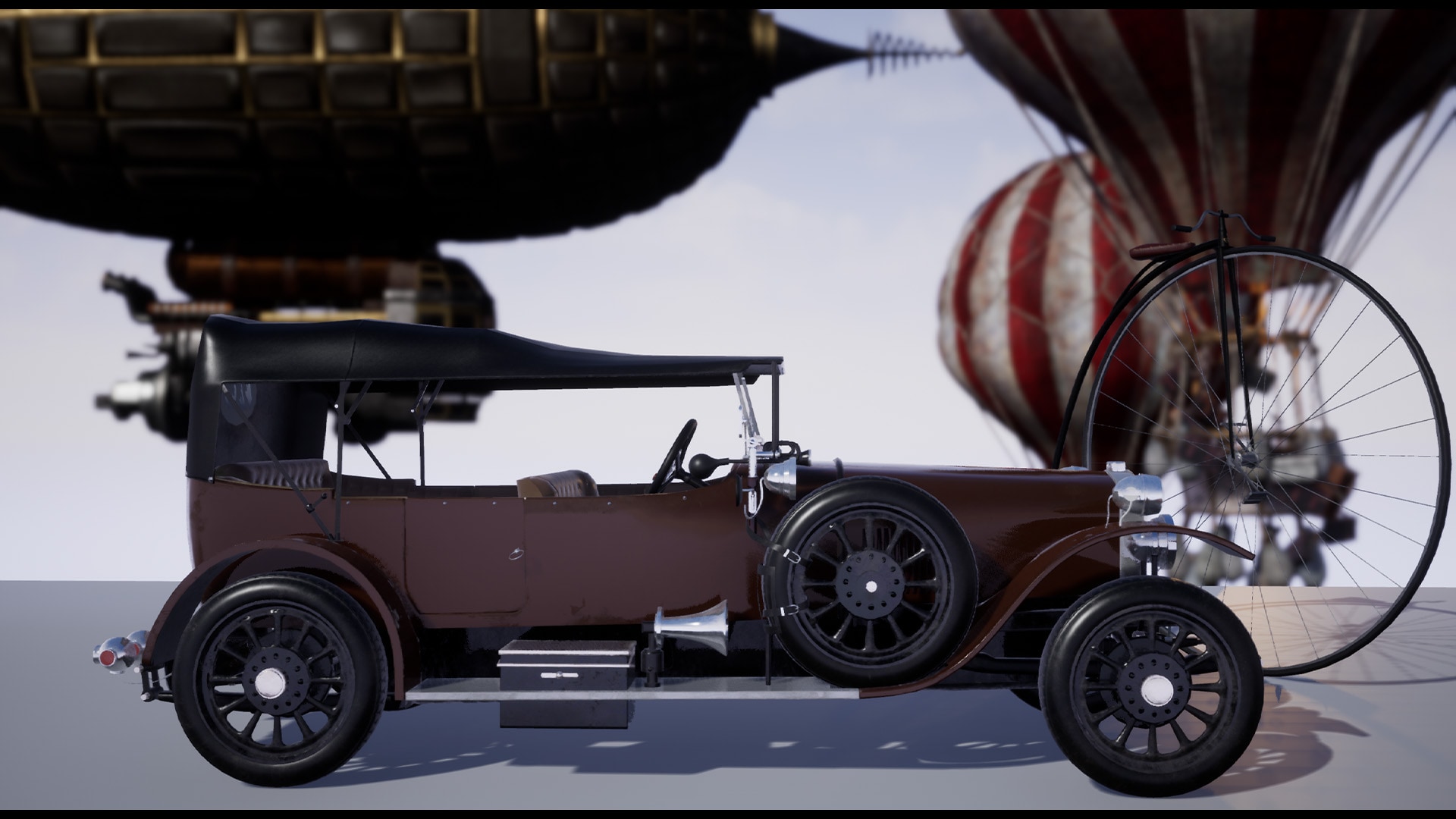 SteamPunk/Victorian Vehicles (Set of 5), 카테고리 소품 - UE 마켓플레이스