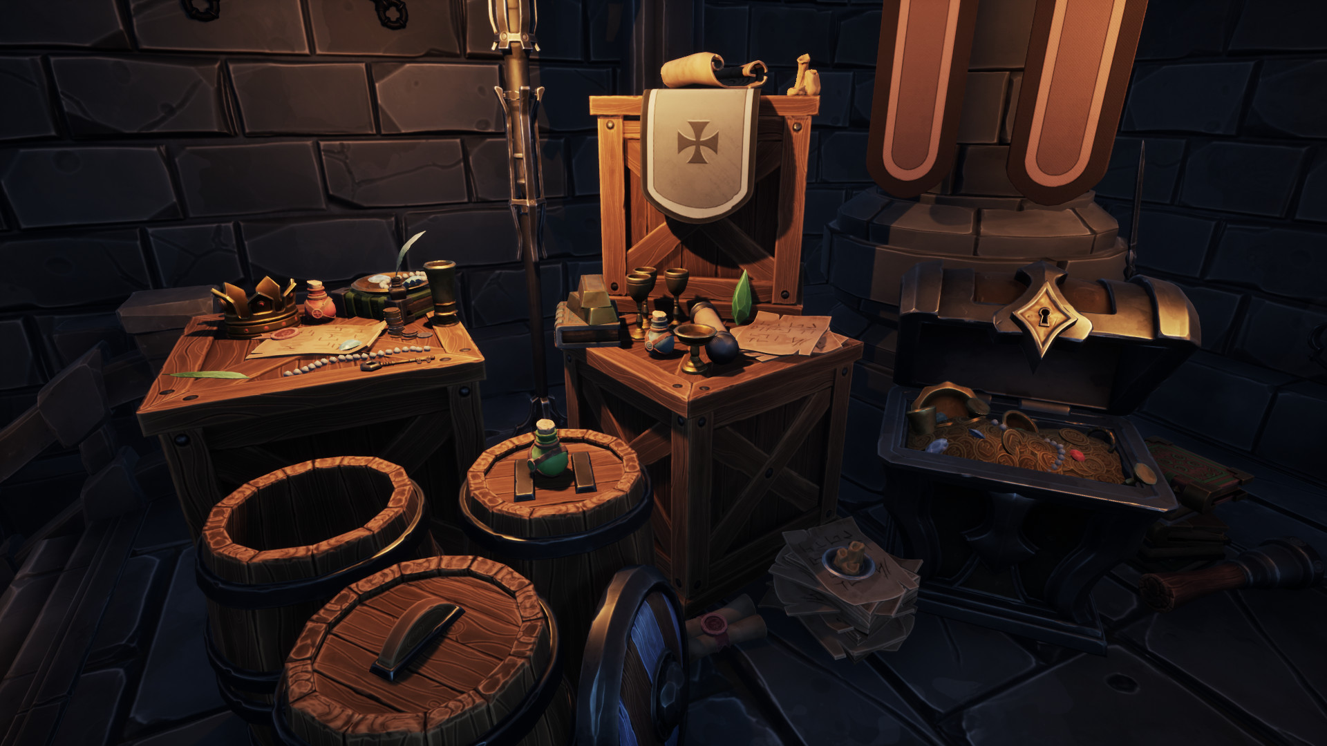 Stylized Dungeon Castle