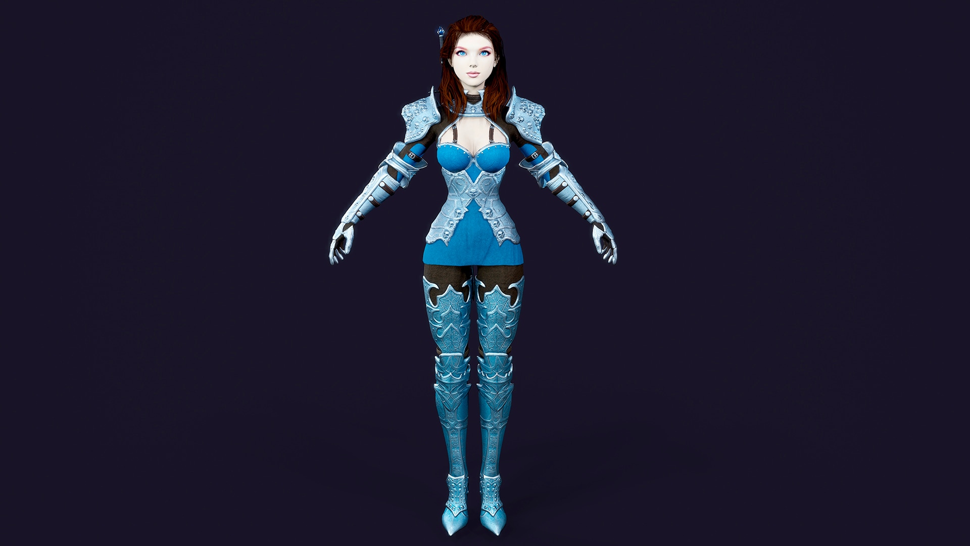 Lady Knight in Characters - UE Marketplace