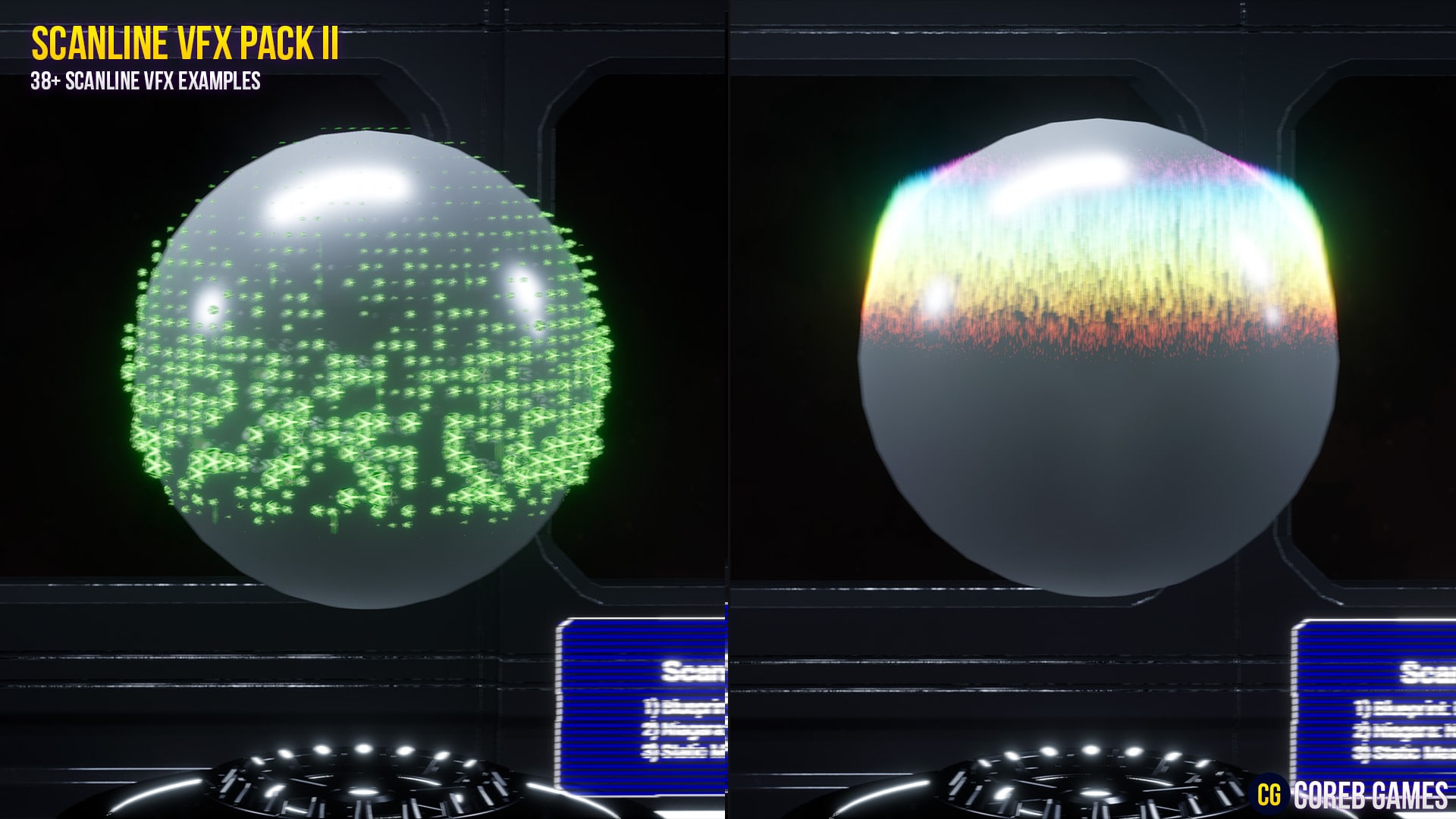 Scanline VFX Pack 2 in Visual Effects - UE Marketplace