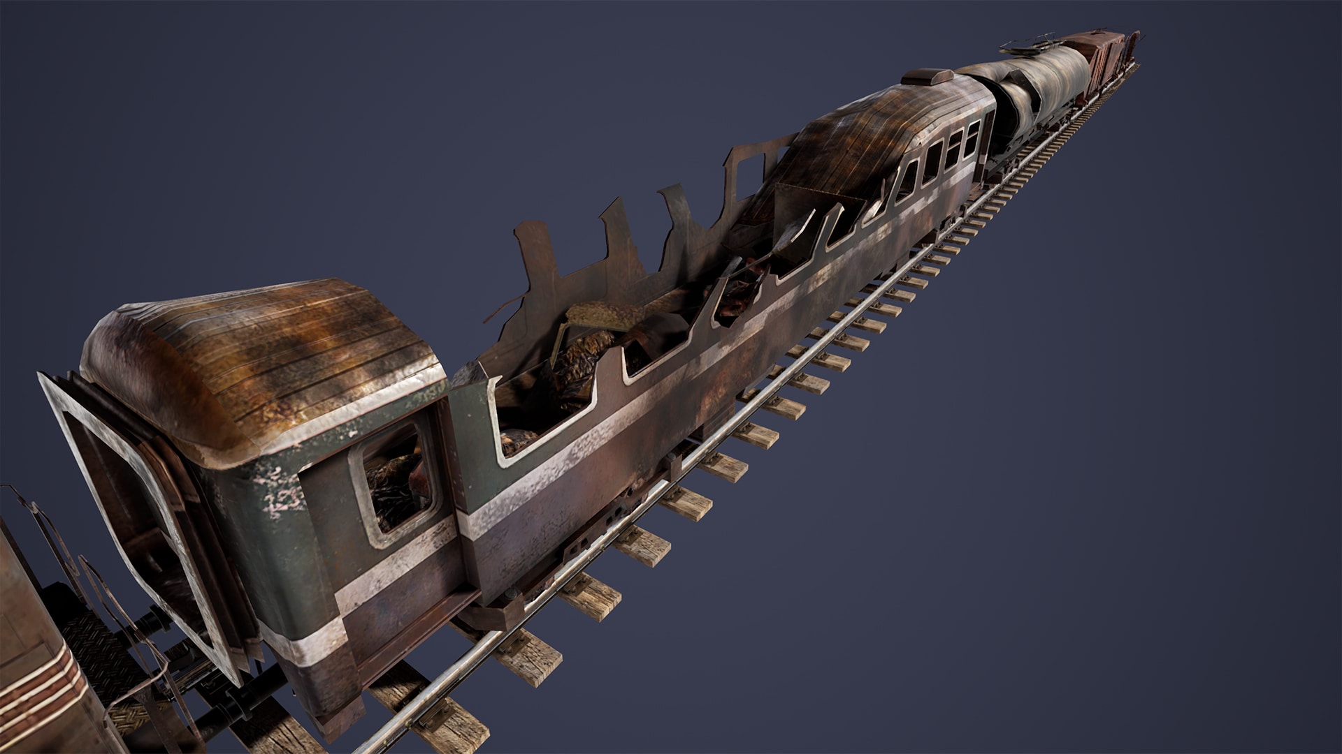 Low Poly Trains in Props - UE Marketplace