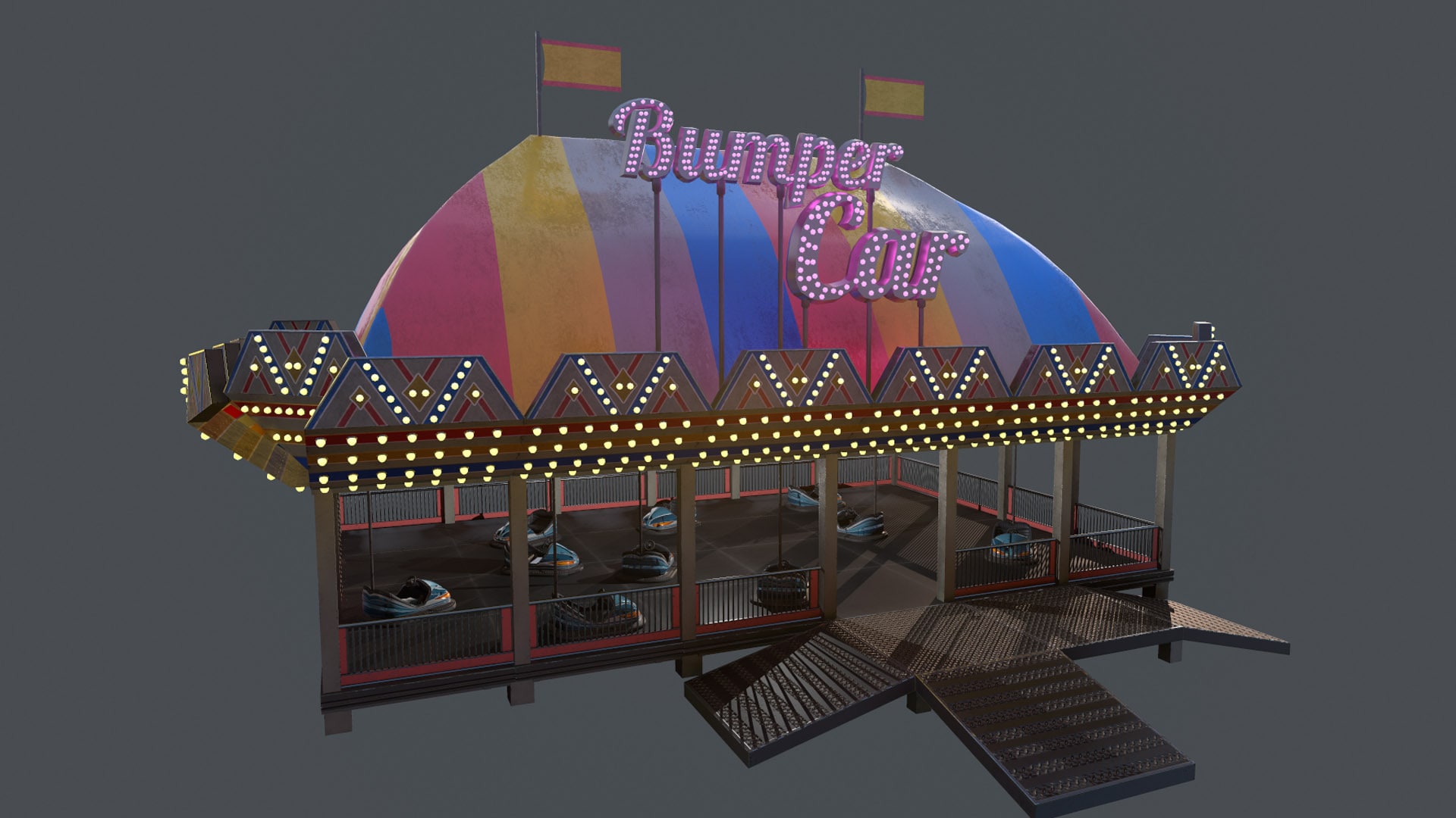 amusement, Theme park rides and props, 카테고리 소품 - UE 마켓플레이스
