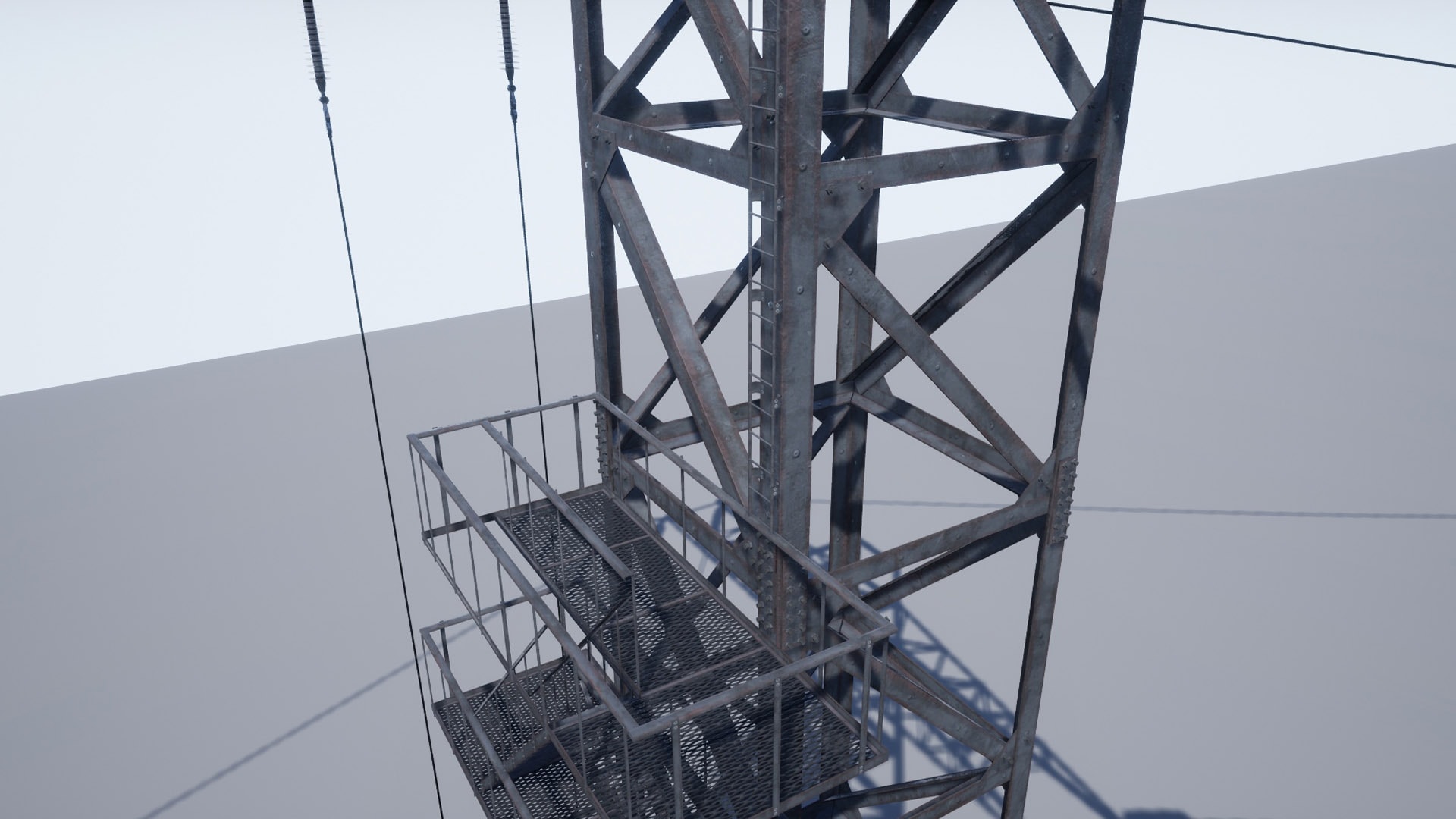 Electric Transmission Towers in Props - UE Marketplace