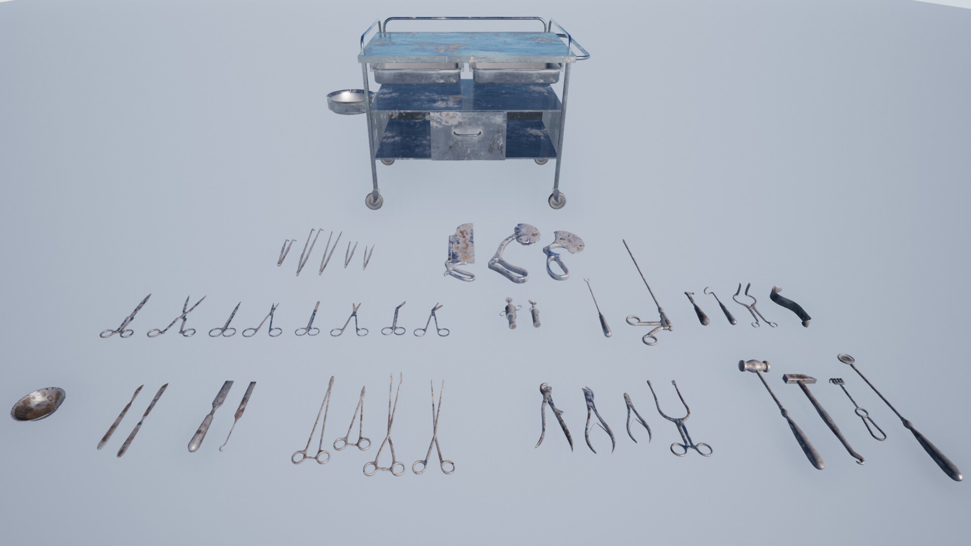 Horror Autopsy Tool Kit in Props - UE Marketplace