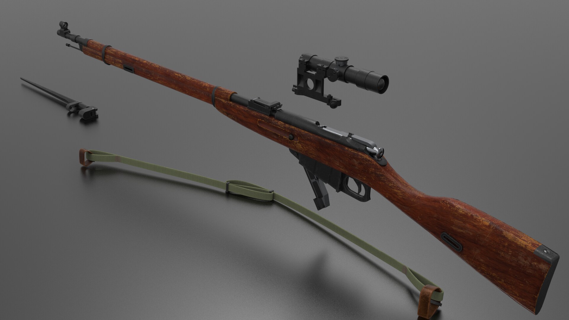 m1891 Sniper Rifles：武器 - UE マーケットプレイス
