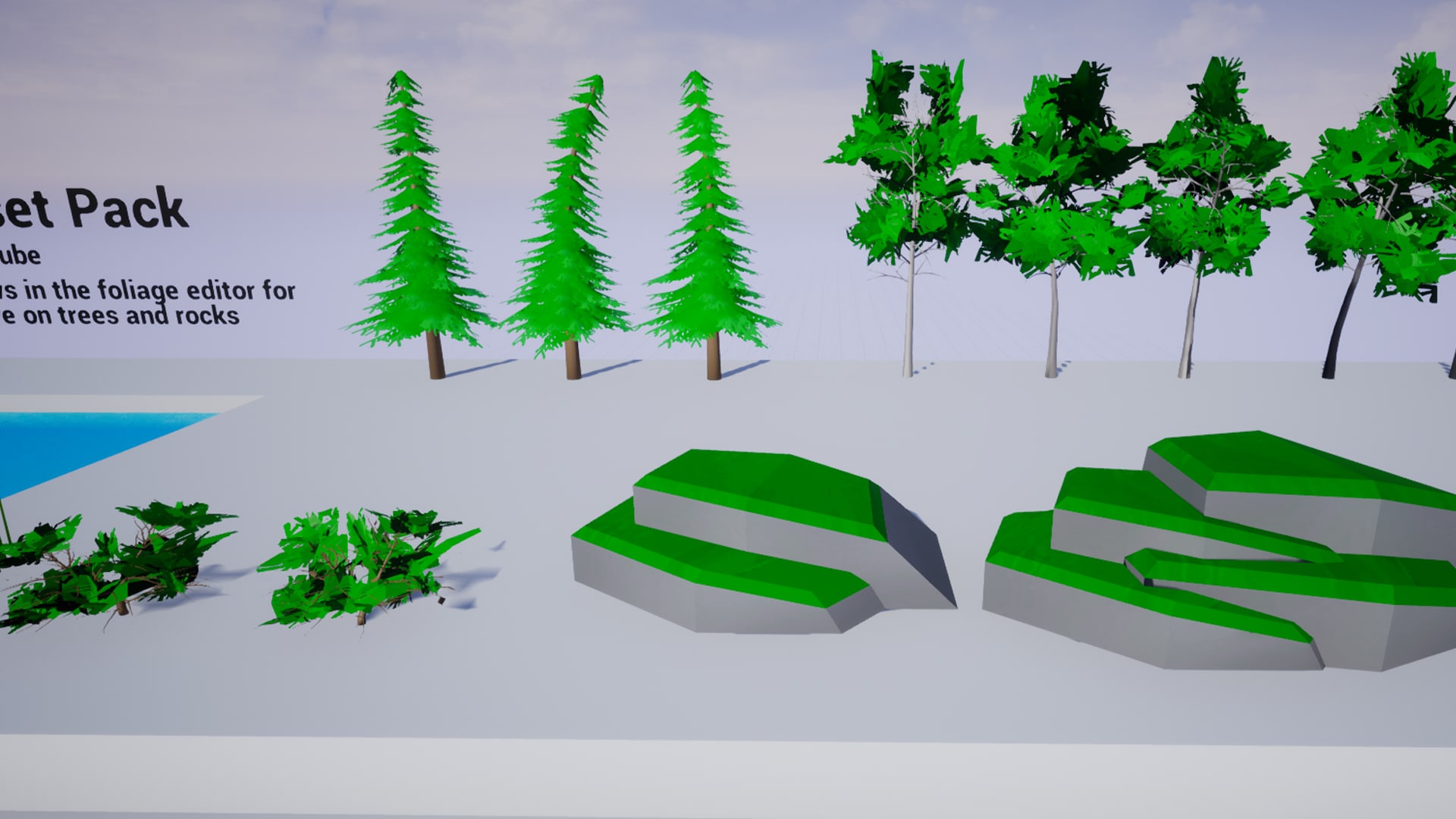 Stylized Foliage Asset Pack in Props - UE Marketplace