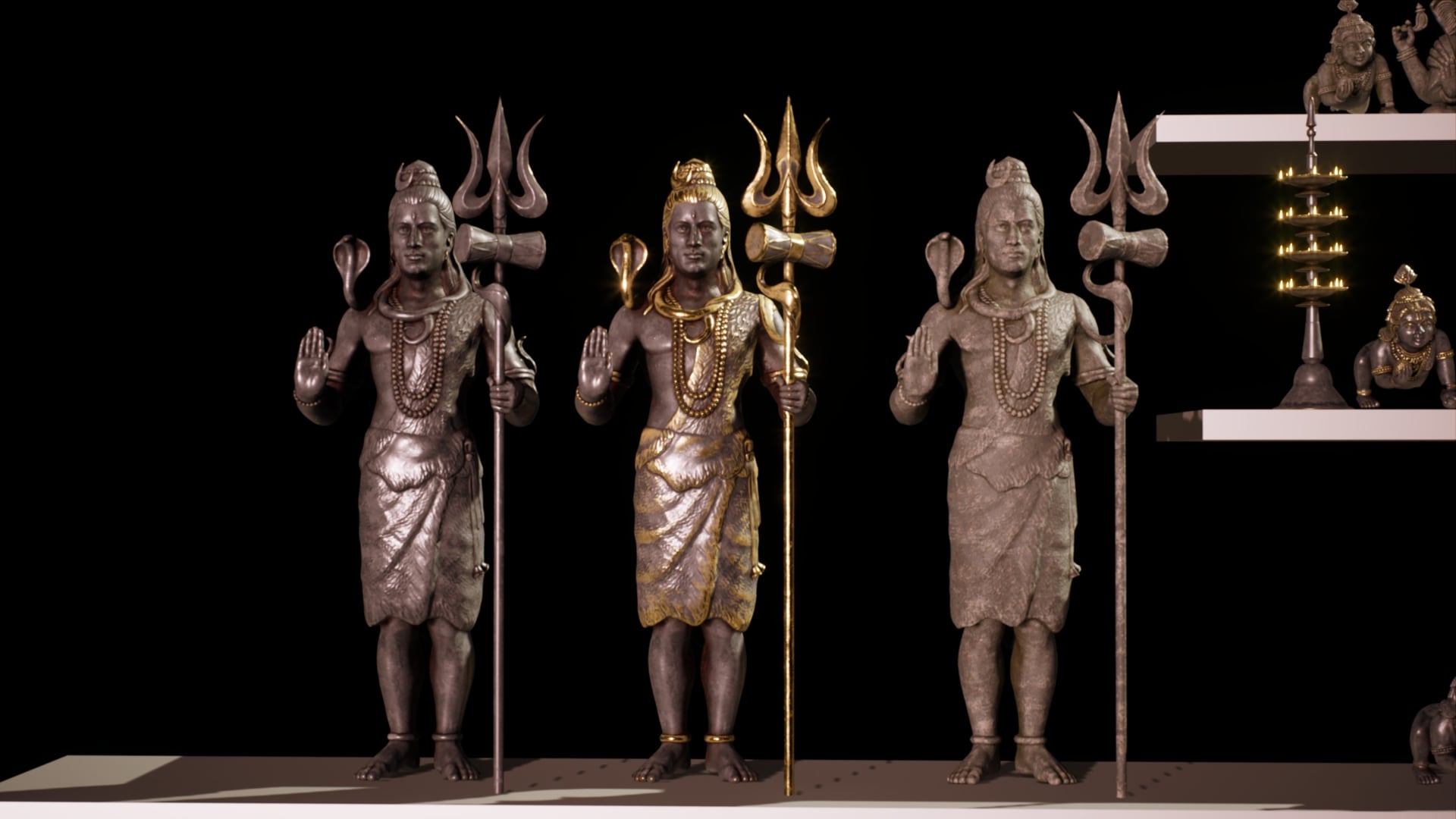 Indian Statue Pack in Props - UE Marketplace