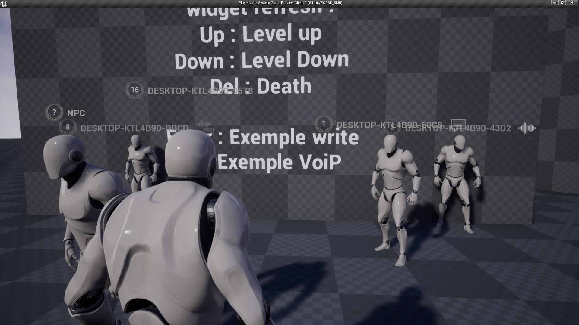 Kit System (Main Menu, Option, Chat, Inventory, Light, Ping, Name ...