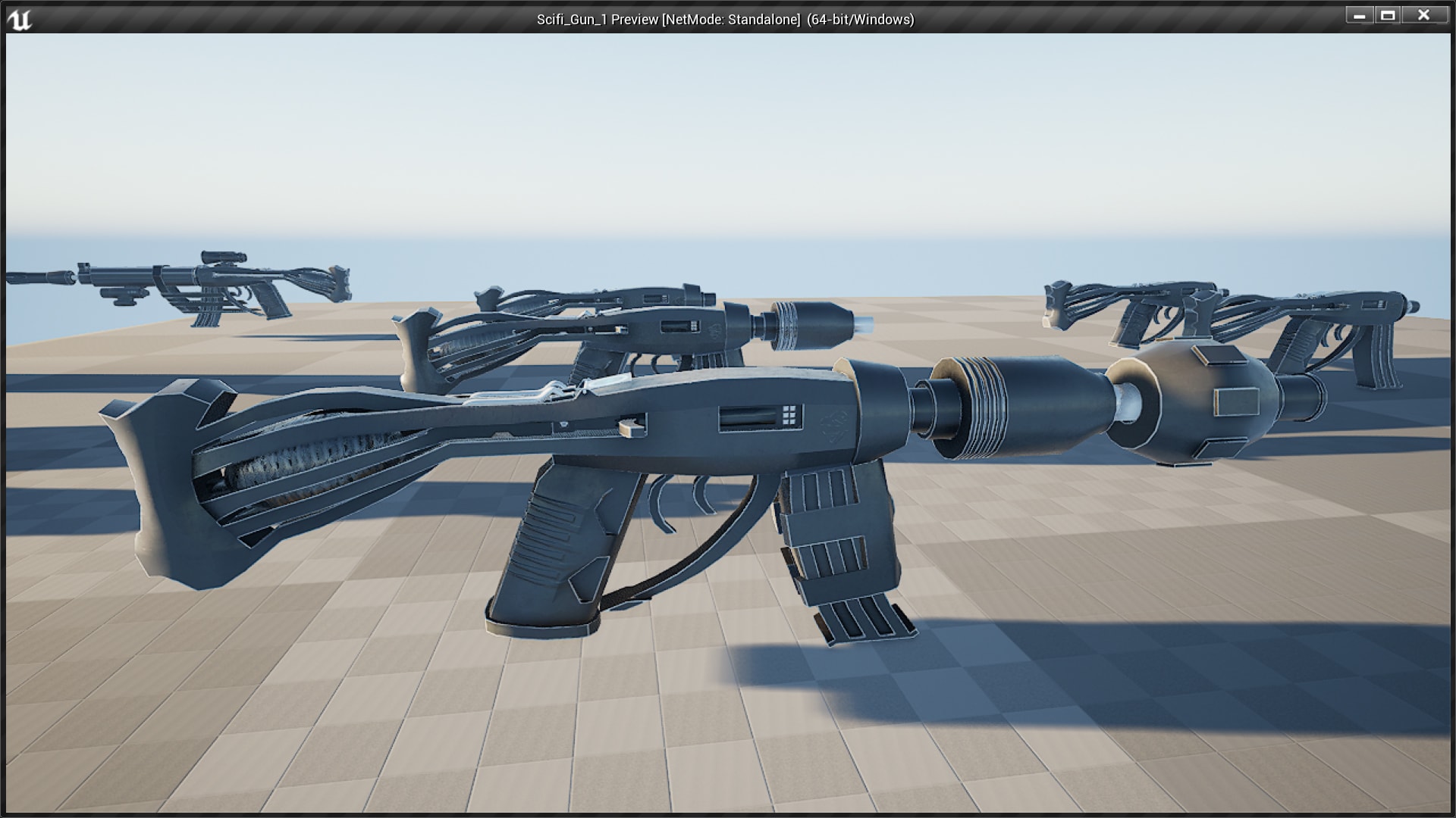Modular Scifi Gun in Props - UE Marketplace