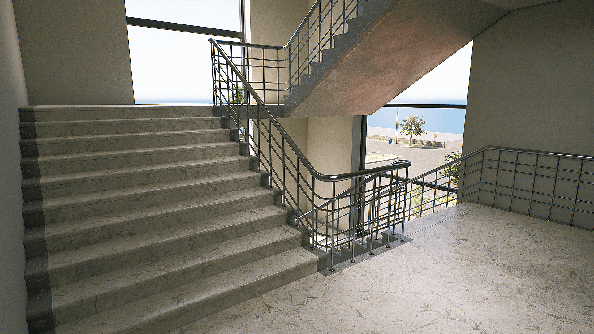 Shopping Mall (MODULAR BUILDING)：環境 - UE マーケットプレイス