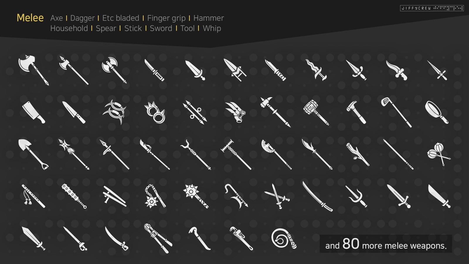 CORE ICONS - WEAPONS in 2D Assets - UE Marketplace