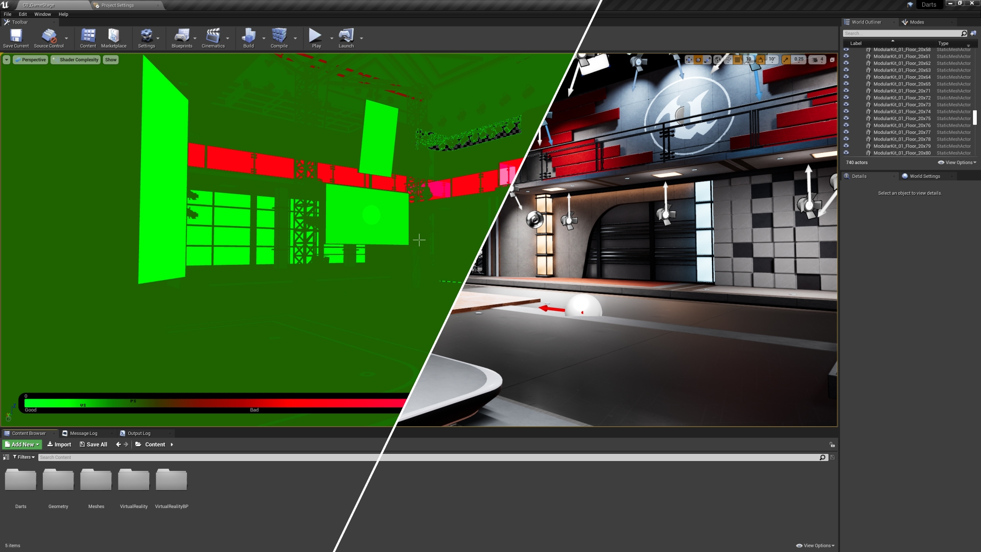Oculus VR Assets Only in UE Online Learning - UE Marketplace