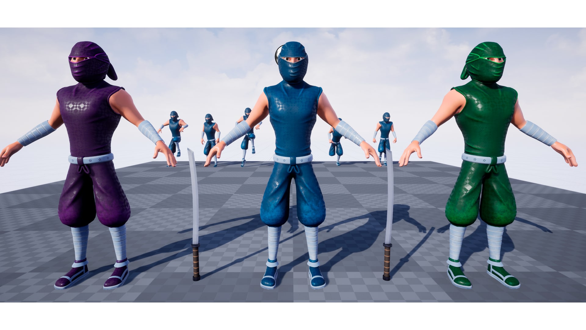 Ninja Ted in Characters - UE Marketplace