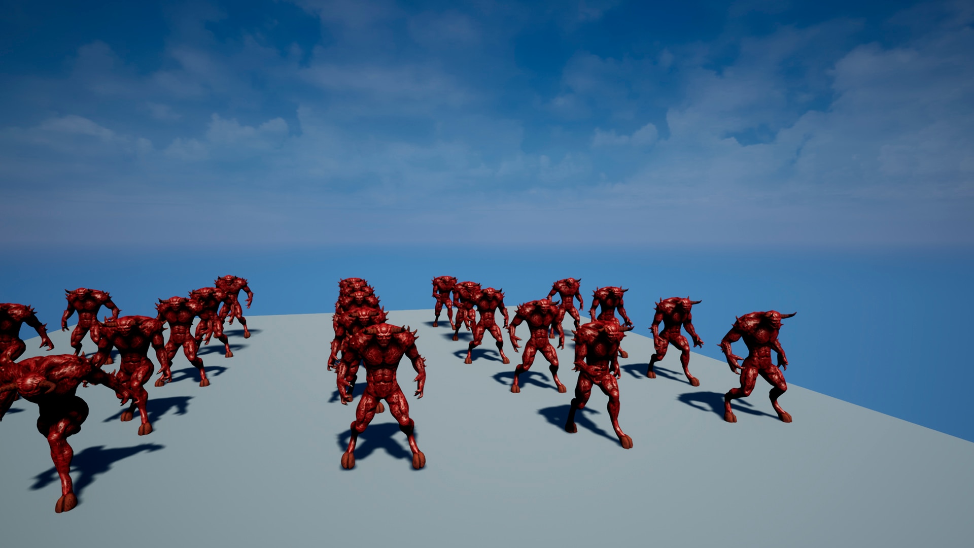 Big red demon in Characters - UE Marketplace