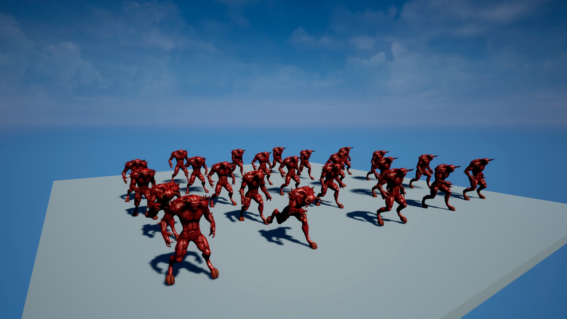 Big red demon in Characters - UE Marketplace