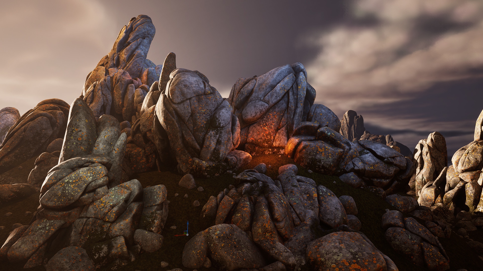 Boulder cliffs in Props - UE Marketplace