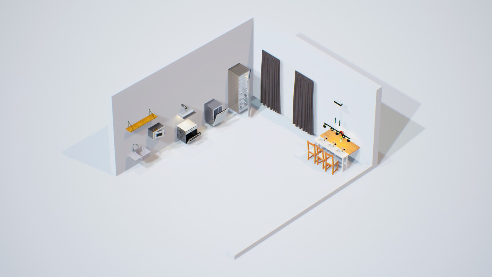 Modern Interior v. 1 in Architectural Visualization - UE Marketplace