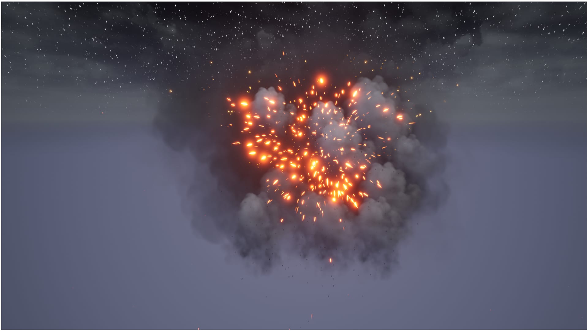 在特效创建的Ultimate Explosion System Niagara (Uesn) - 虚幻引擎商城