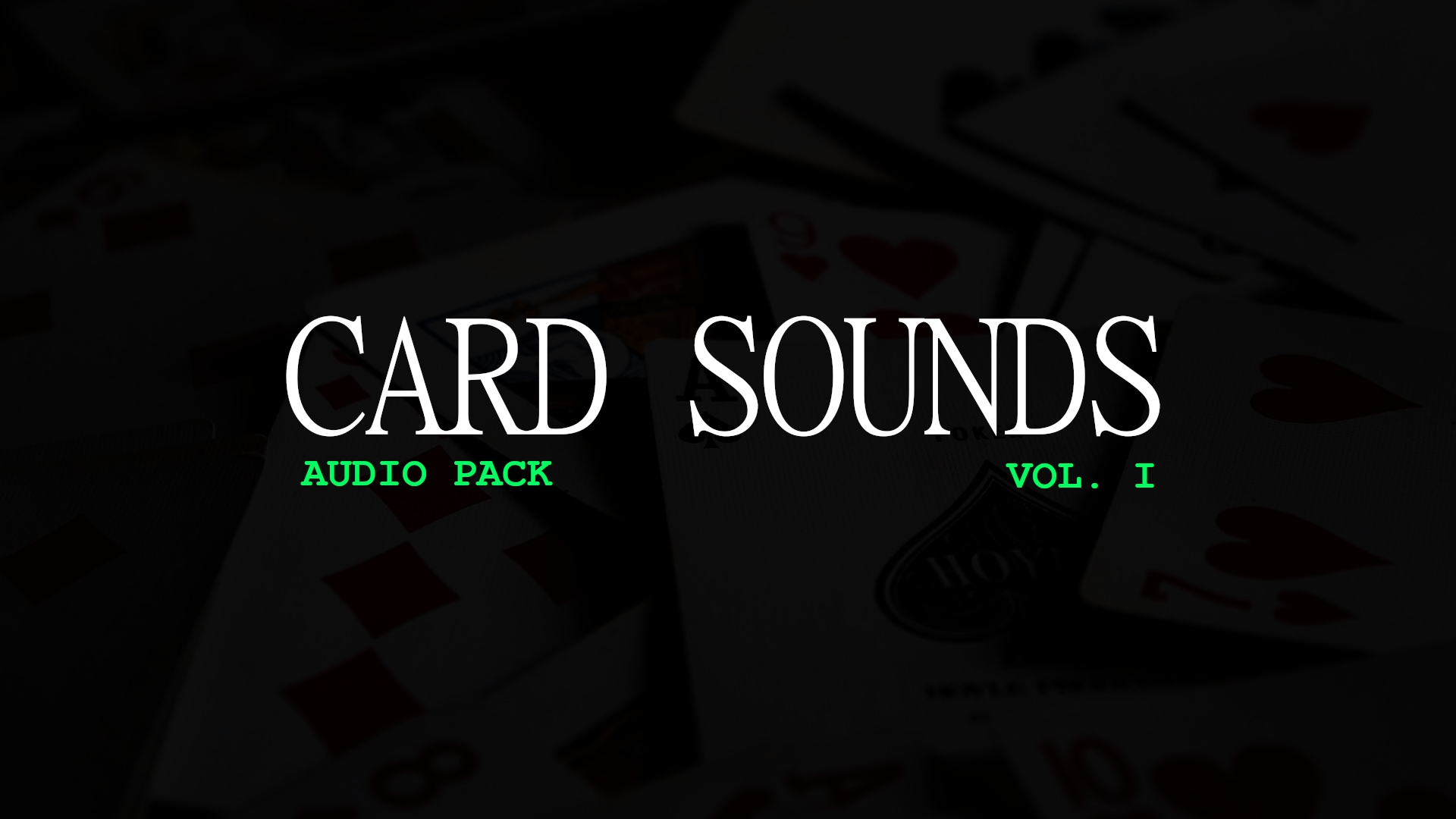 Card Sounds - Audio Pack in Sound Effects - UE Marketplace