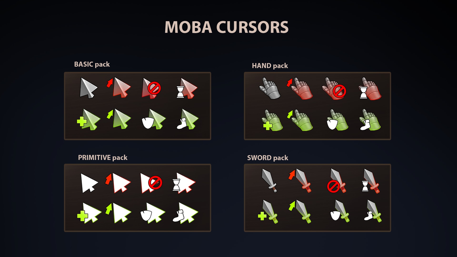 Cursors Mega Pack in 2D Assets - UE Marketplace
