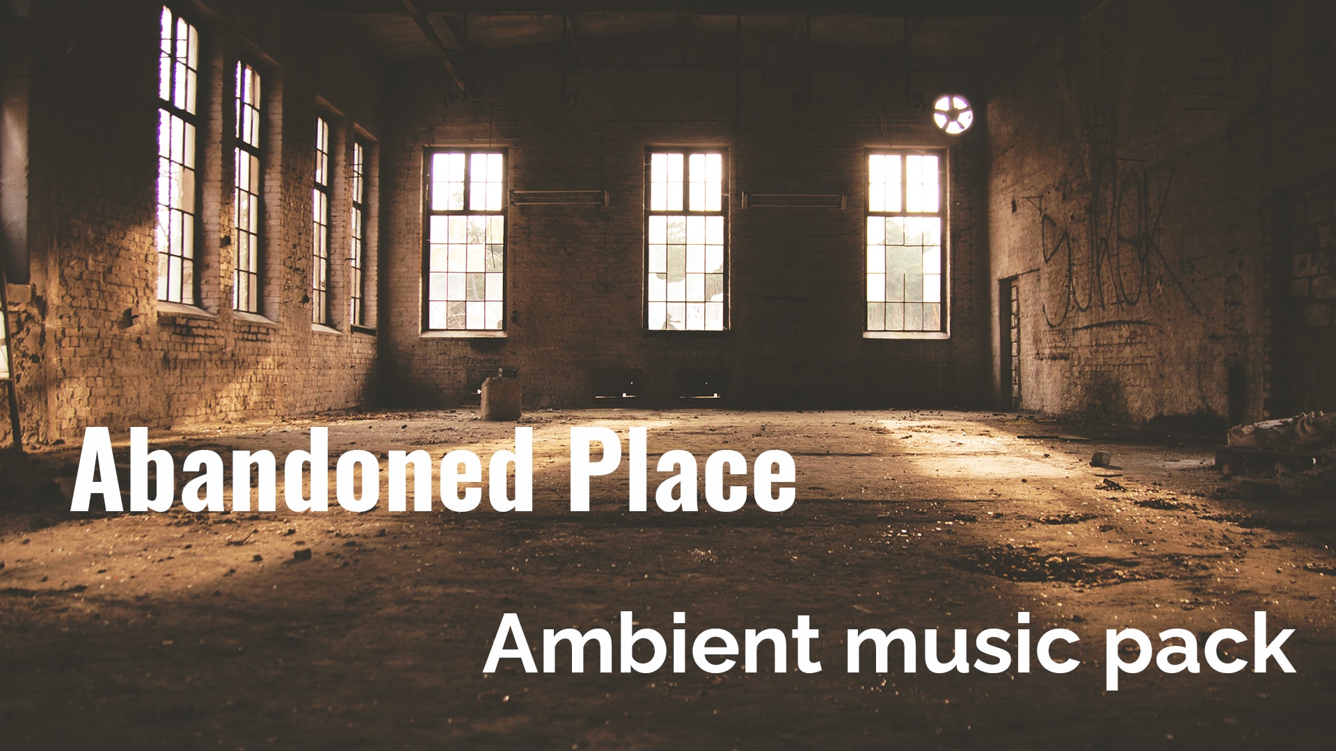 Abandoned Place Ambient Music Pack vol.5 in Music - UE Marketplace