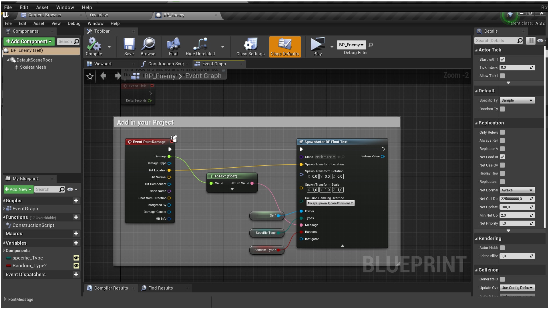 Ultimate Float Text System (Ufts) in Blueprints - UE Marketplace