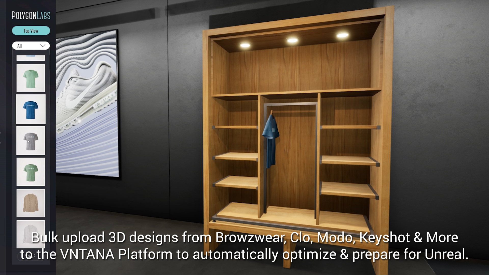 VNTANA 3D Model Unreal Plugin