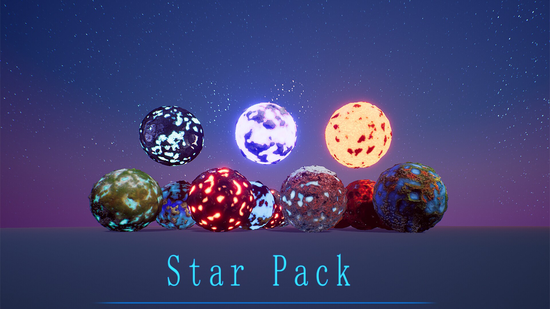Star Materials Package in Materials - UE Marketplace