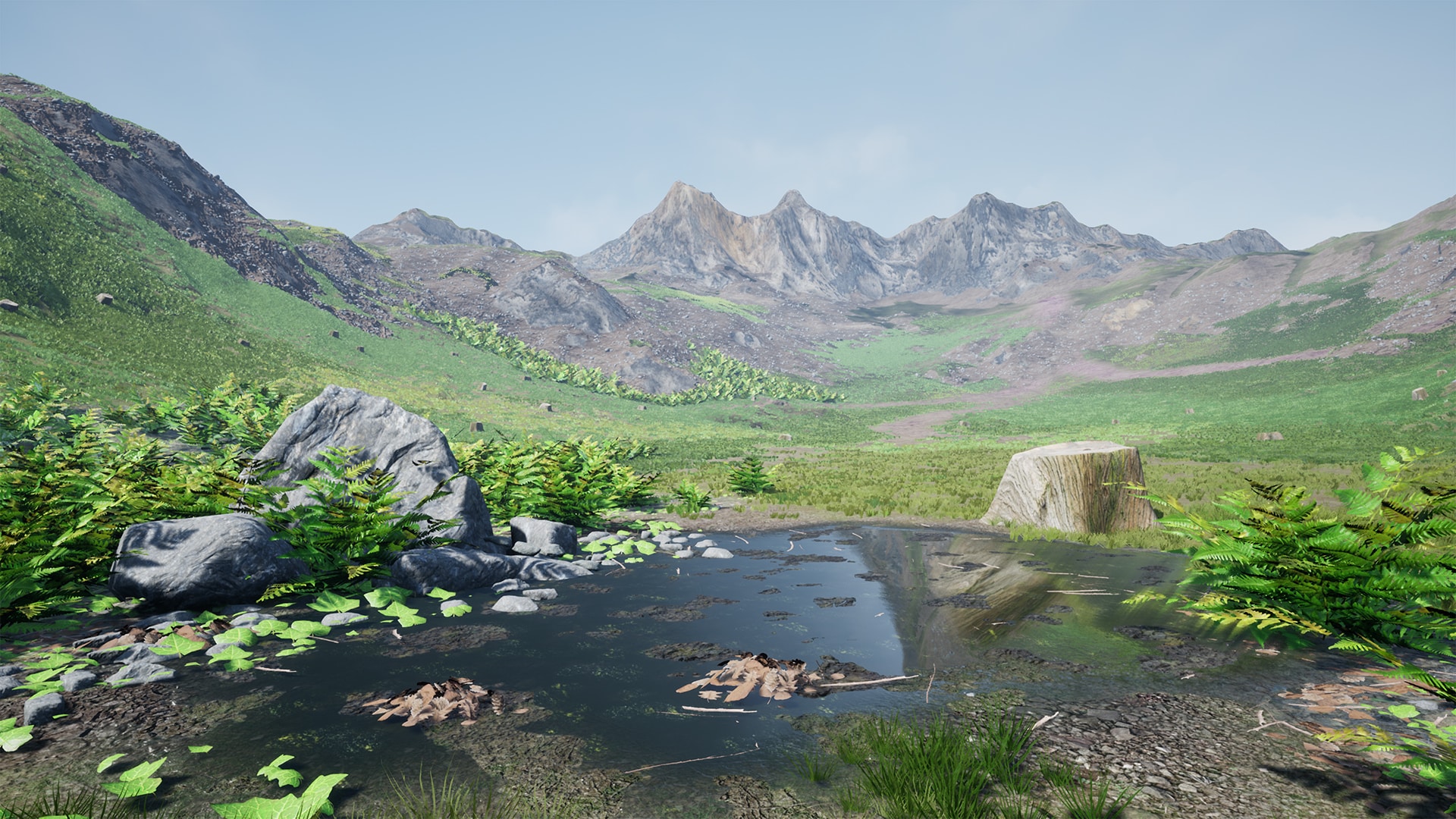 Procedural Landscape Material in Materials - UE Marketplace