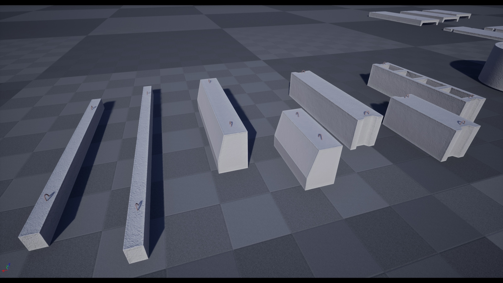 Concrete props pack vol. 1 in Props - UE Marketplace