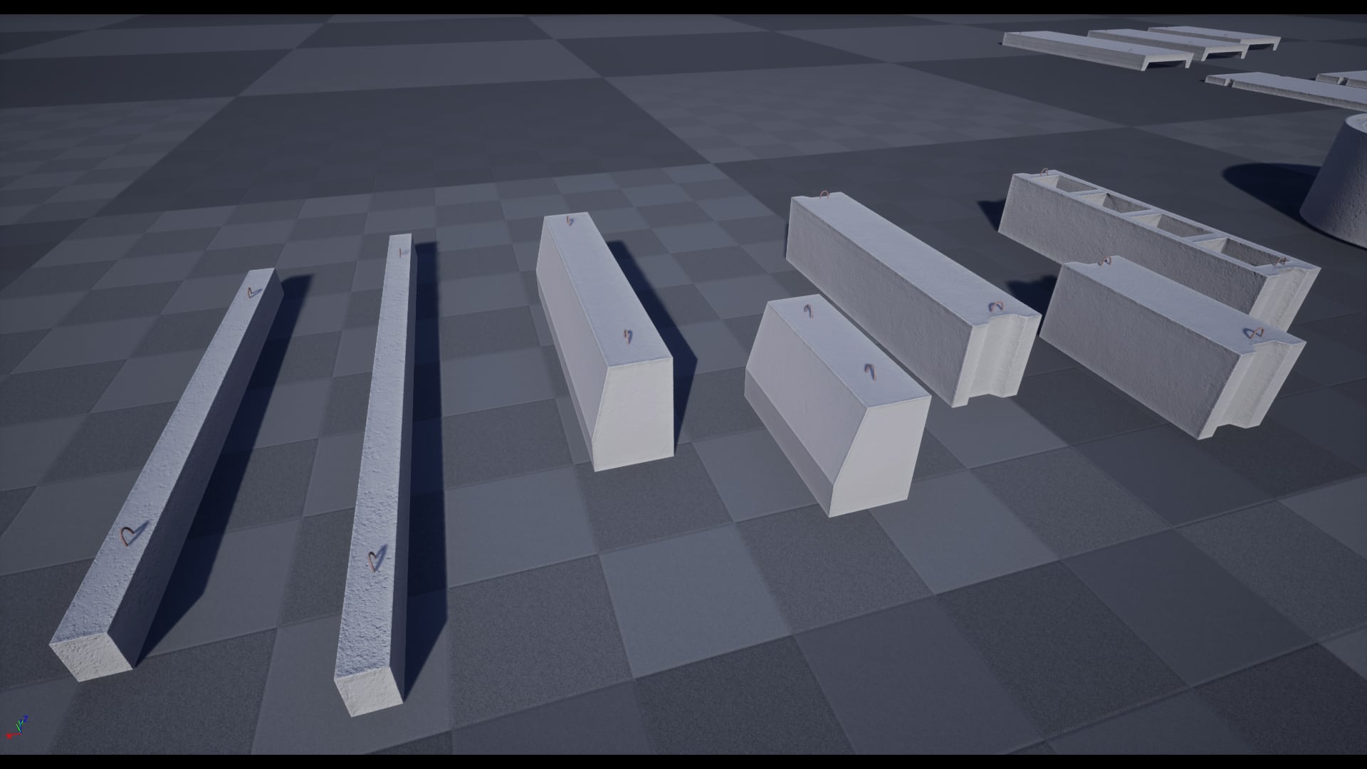 Concrete props pack vol. 1 in Props - UE Marketplace