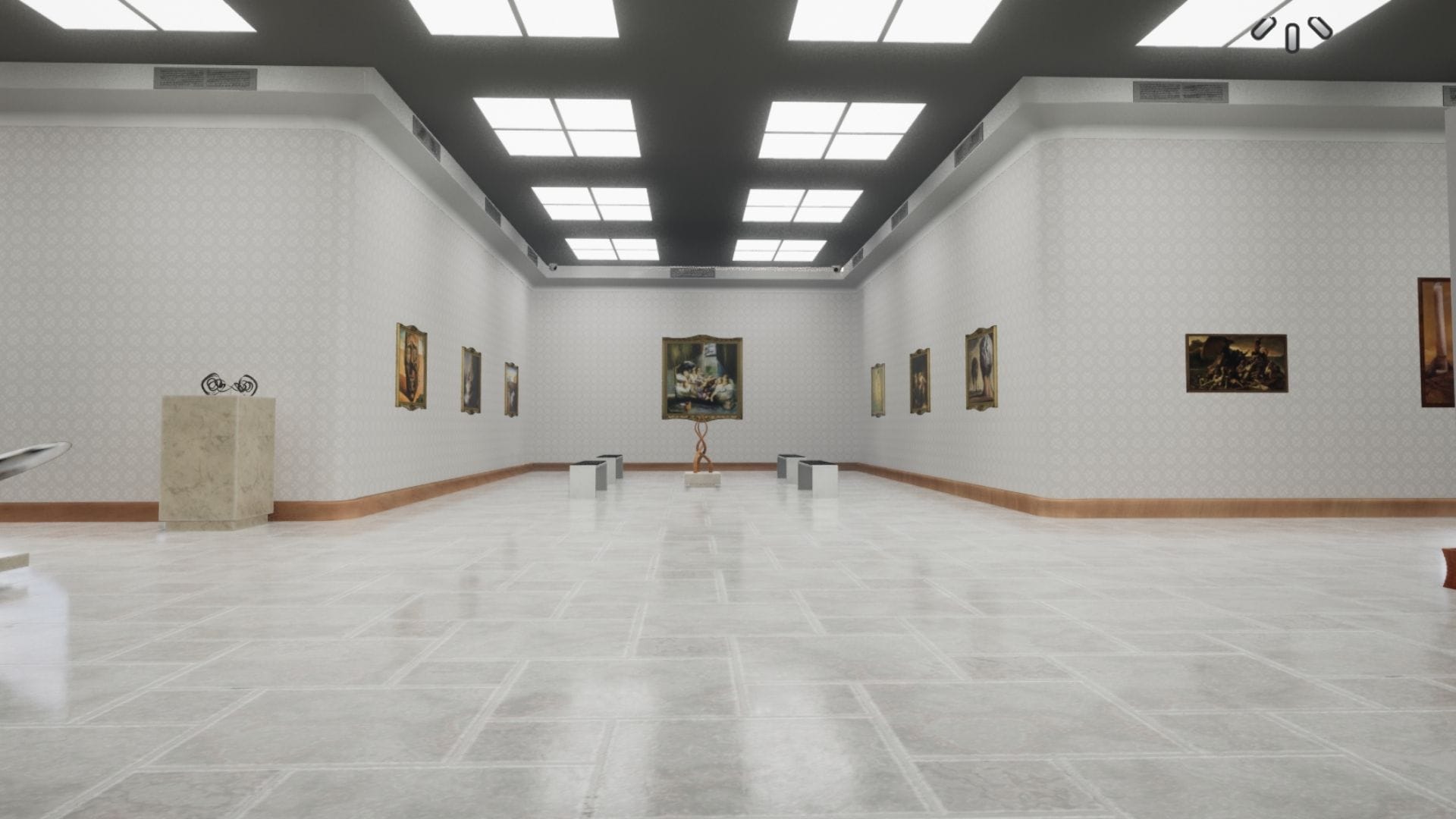 Art Gallery - Digital Showroom in Environments - UE Marketplace