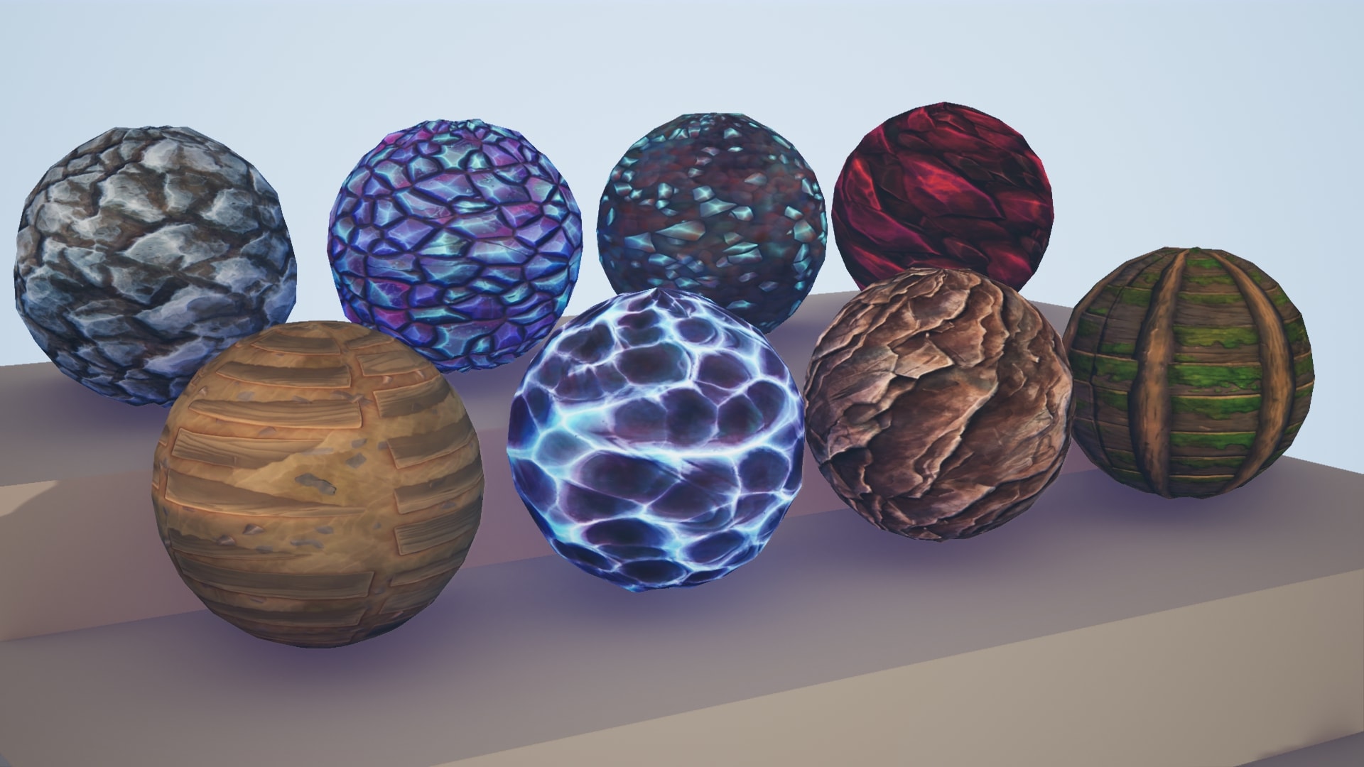Stylized Fantasy Material Bundle #2 in Materials - UE Marketplace