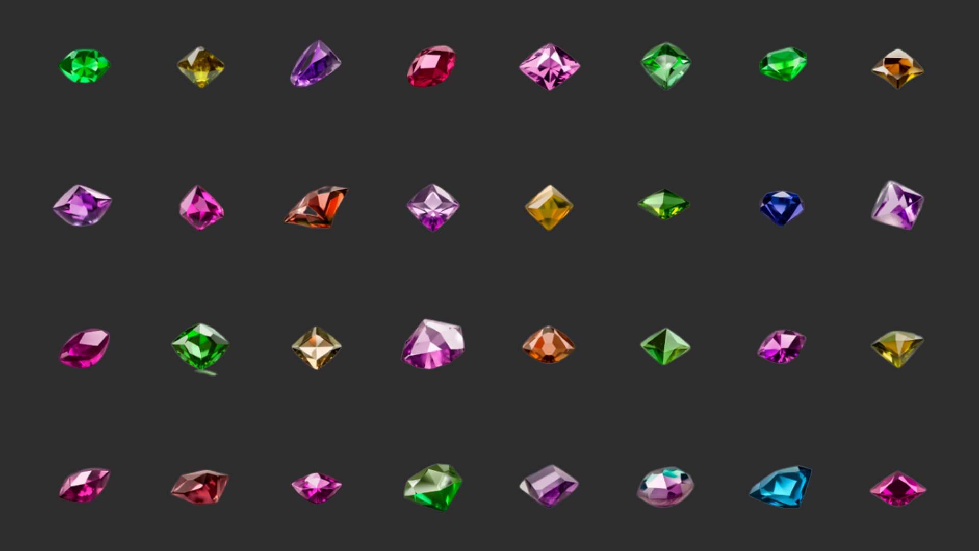 Jewelry Gems PNG Set in Props - UE Marketplace