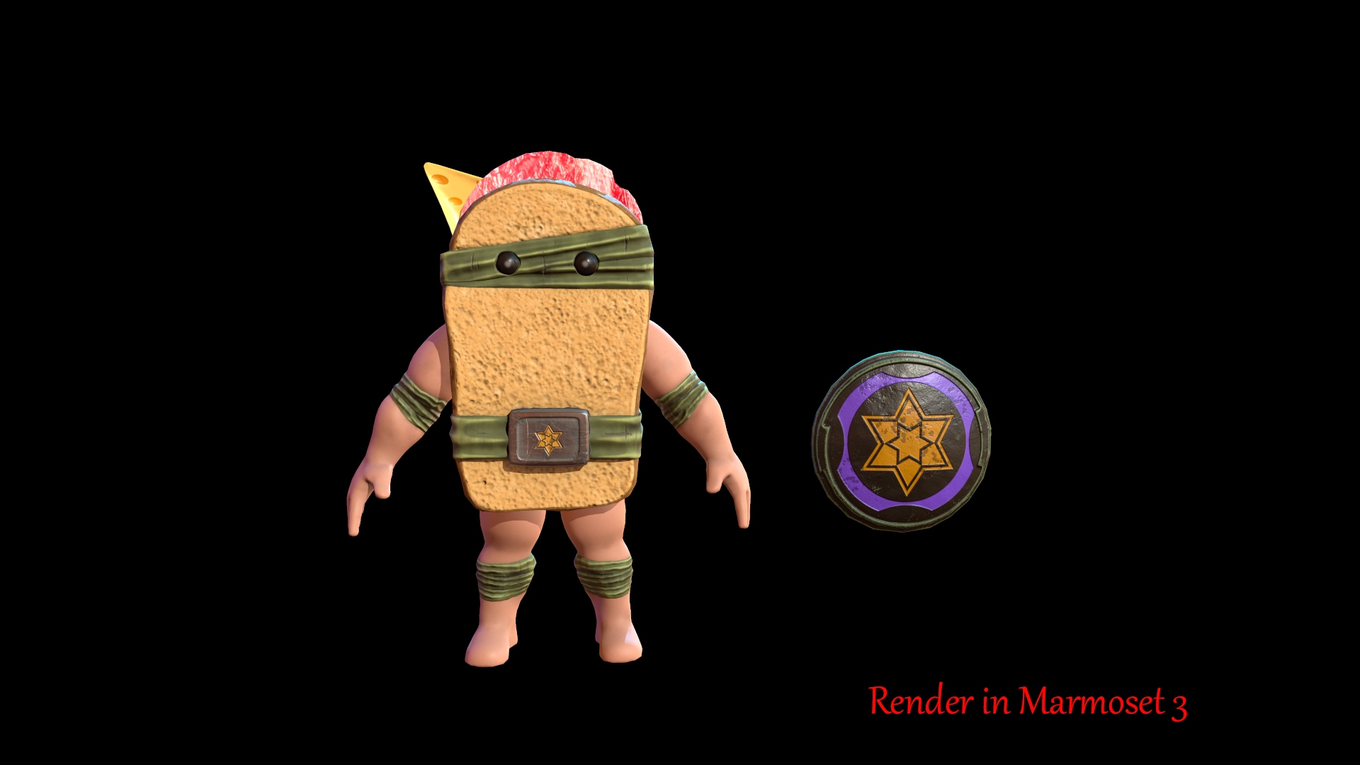 Bread Warrior in Characters - UE Marketplace
