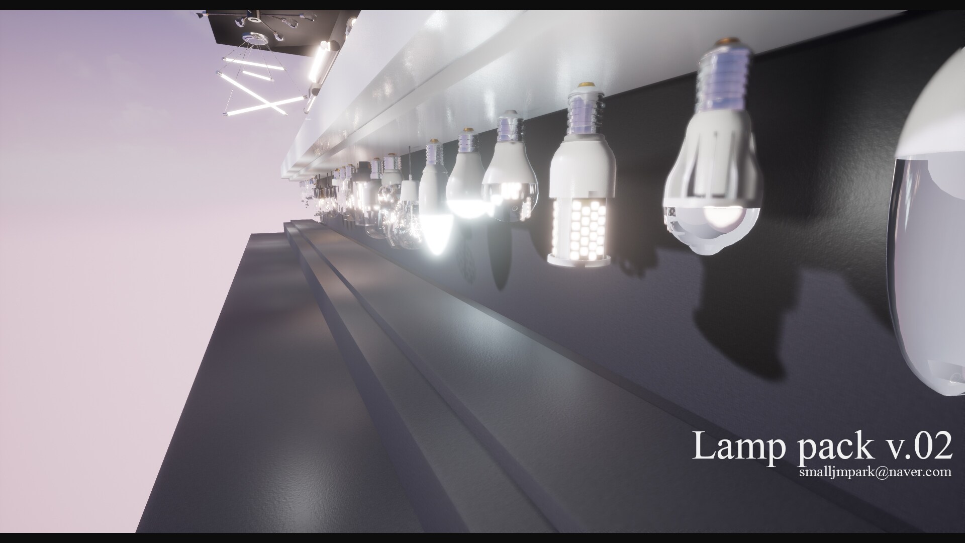 Bulb&Lamp Light Pack v.02 in Props - UE Marketplace