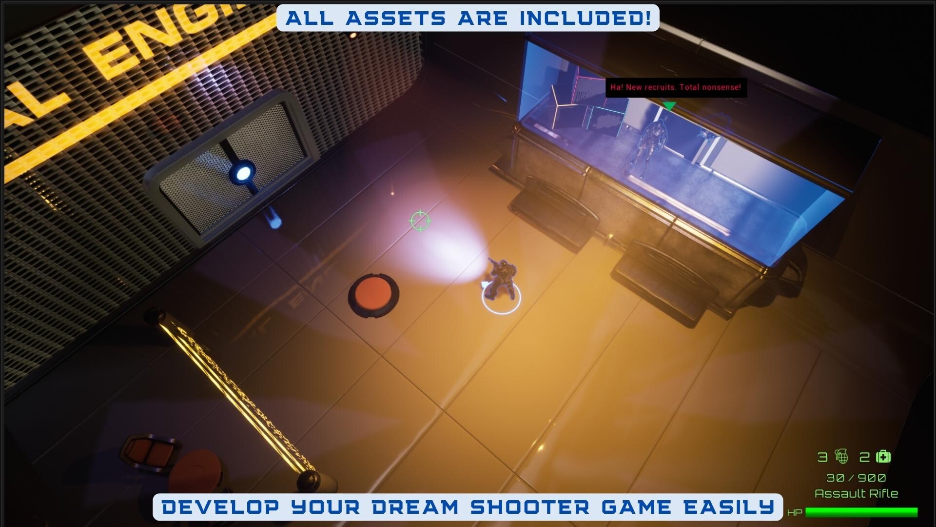 Defender: Top Down Shooter in Blueprints - UE Marketplace