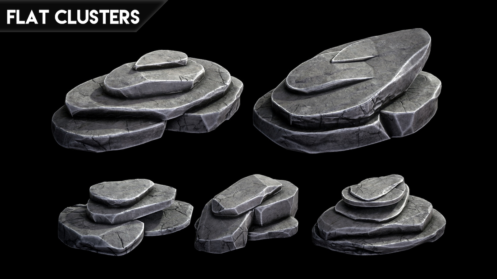 45 Stylized Rock Pack in Environments - UE Marketplace